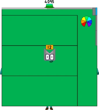 4095 | Numberblocks big Wiki | Fandom