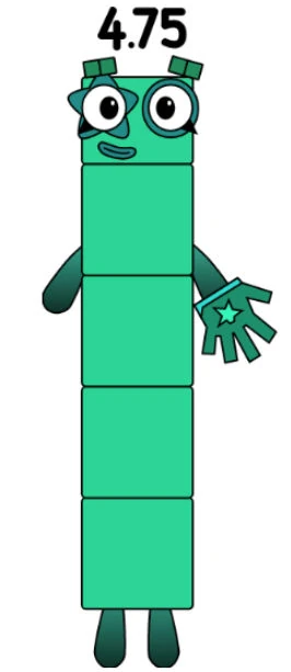 4.75 | Numberblocks big Wiki | Fandom