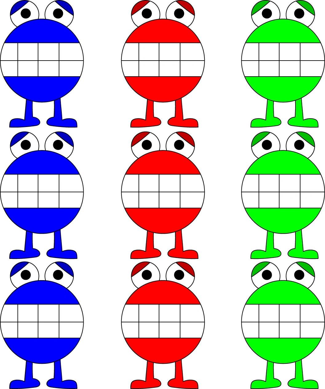 The top hat threes | Numberblocks Fanon Wiki | Fandom