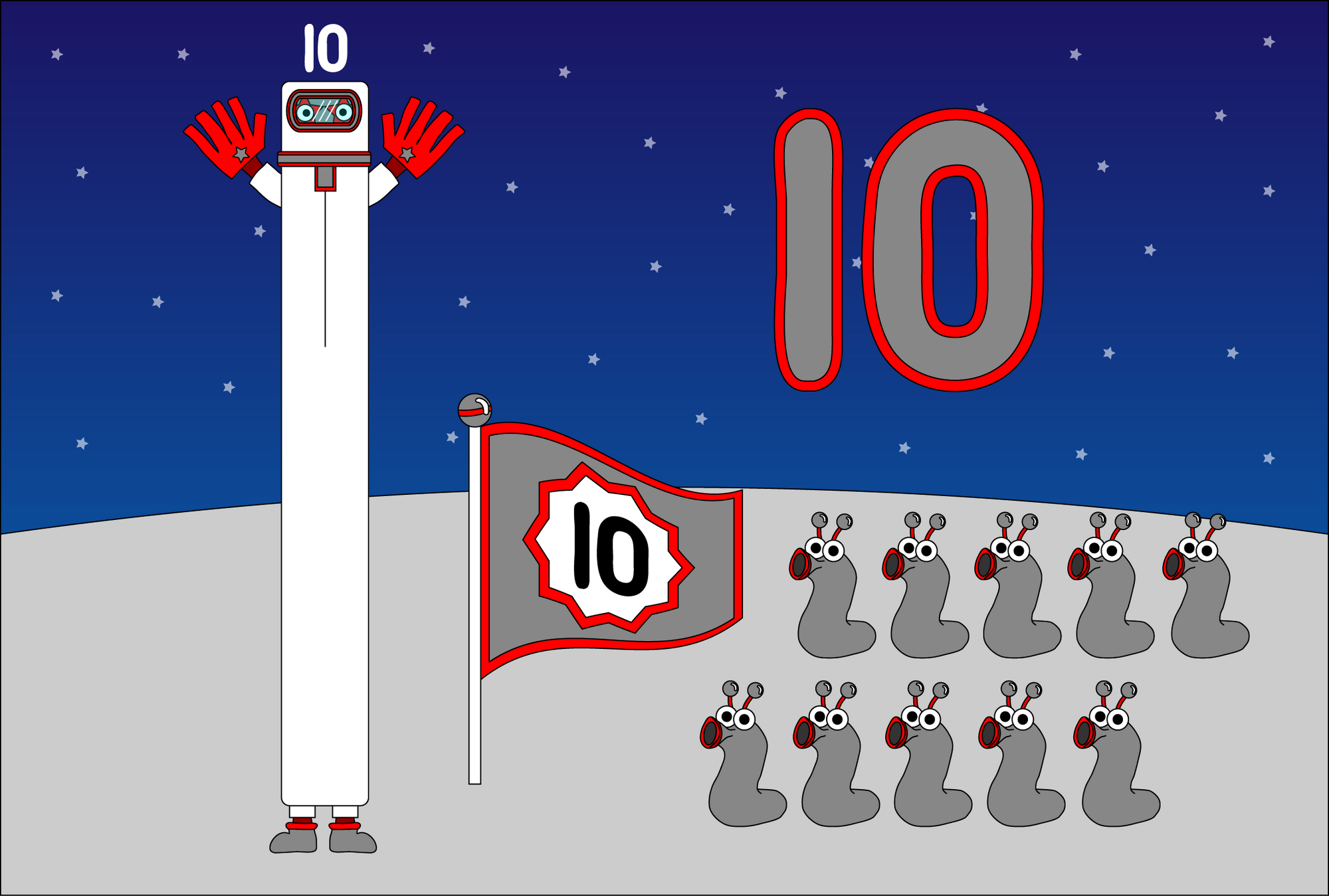 Ten In Space Numberblocks Fanon Wiki Fandom