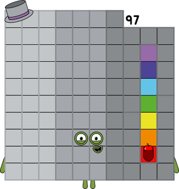 Ninety Seven | Numberblocks Fanon Wiki | Fandom