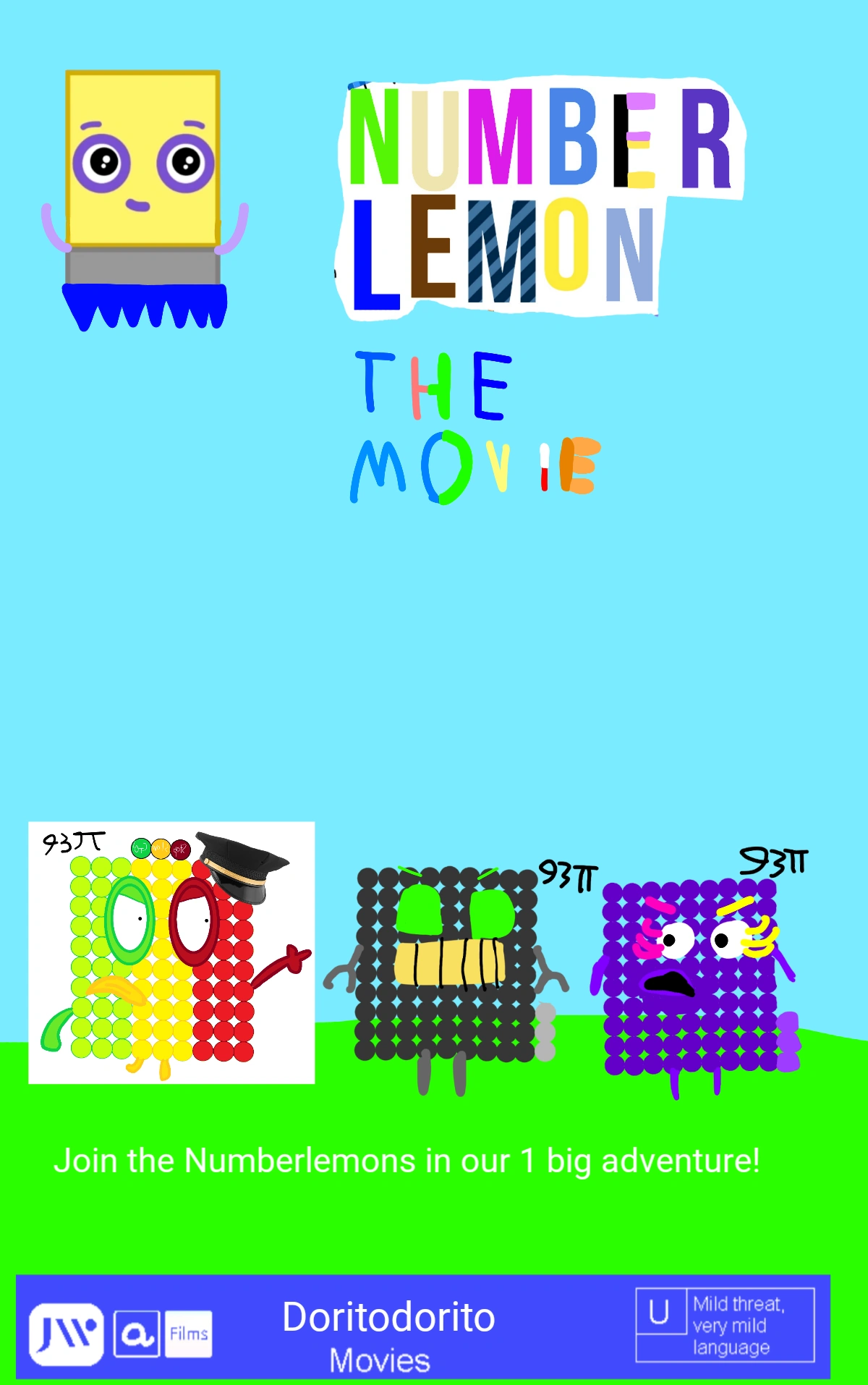 Numberlemon The Movie | Numberblocks Fanon Wiki | Fandom