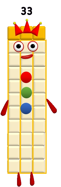 Thirty-Three 9/10 | Numberblocks Fanon Wiki | Fandom