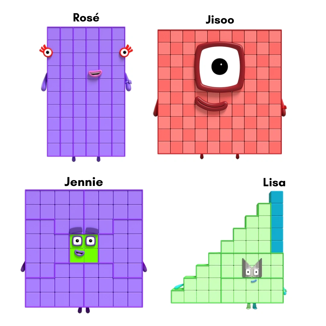 Blackpink | Numberblocks Fanon Wiki | Fandom