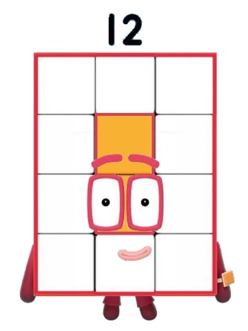 Twelve (Numberblocks character) | Numberblocks Fanon Wiki | Fandom