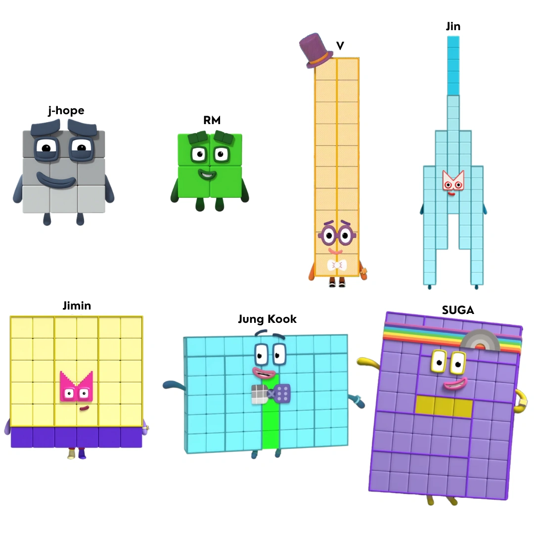 BTS | Numberblocks Fanon Wiki | Fandom