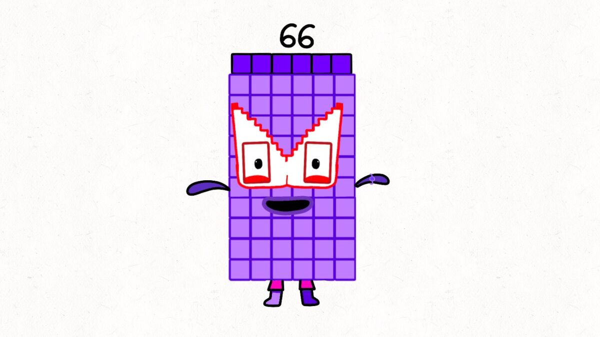 Sixty-Six | Numberblocks Fanon Wiki | Fandom