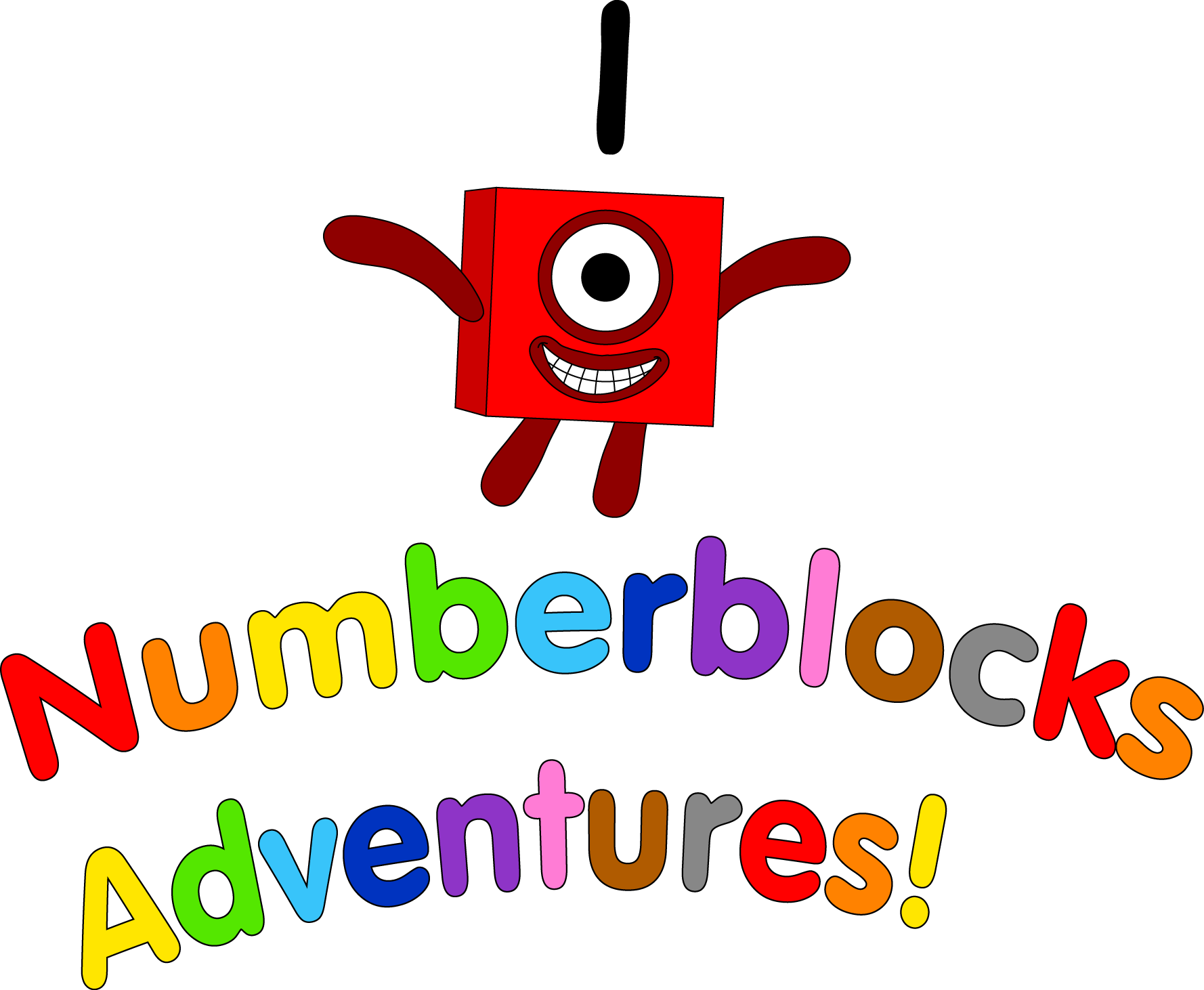 Number Blocks Clipart