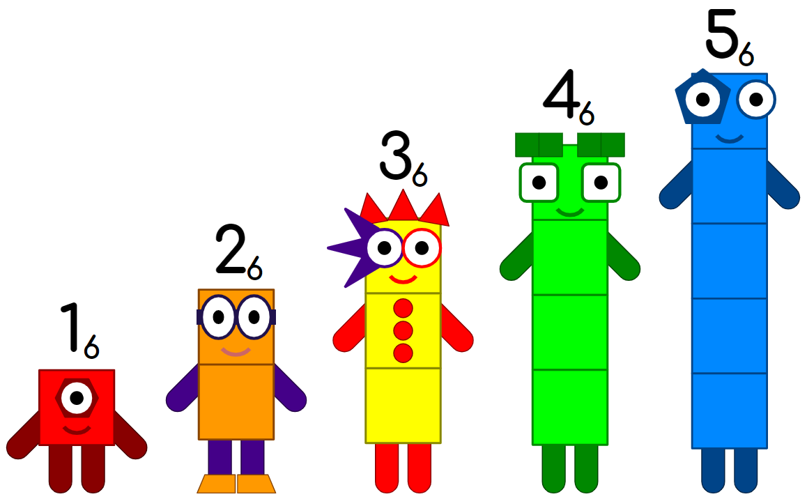 Senary | Numberblocks into the Different Bases II Wiki | Fandom