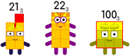 Ternary | Numberblocks into the Different Bases II Wiki | Fandom