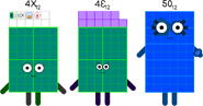 Dozenal | Numberblocks into the Different Bases II Wiki | Fandom