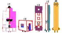 Pentadecimal | Numberblocks into the Different Bases II Wiki | Fandom