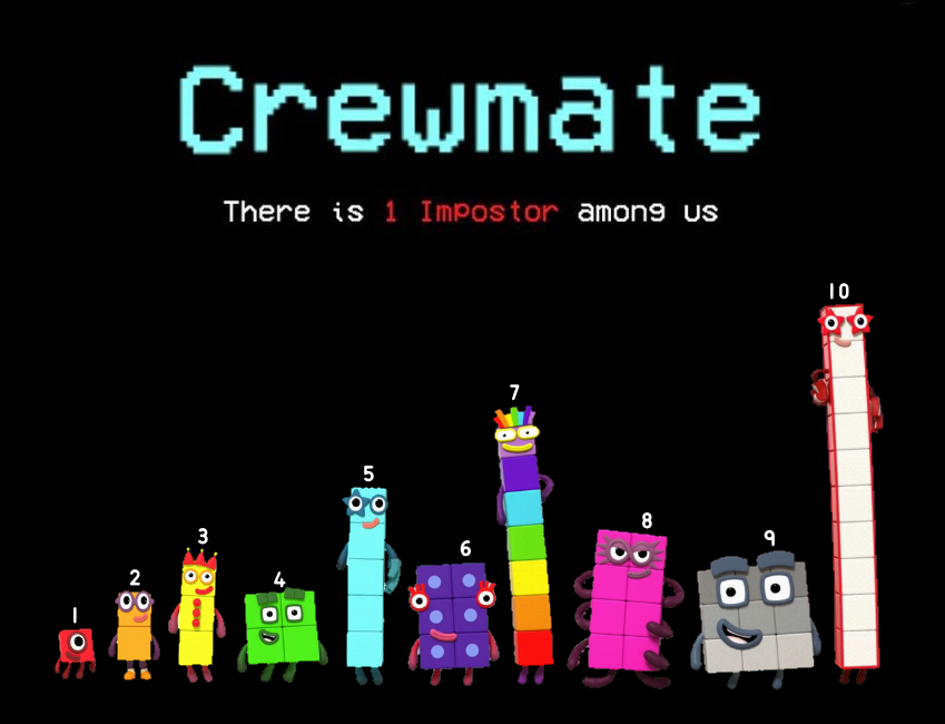 User blog:Dozenalism/Numberblocks in Among Us | Numberblocks into the ...