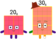 Octal | Numberblocks into the Different Bases II Wiki | Fandom
