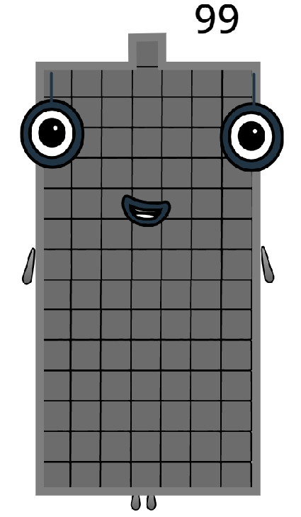 Ninety-Nine | Numberblocks Piratasthophe Wiki | Fandom Ninety-Nine | Numberblocks Piratasthophe Wiki | Fandom