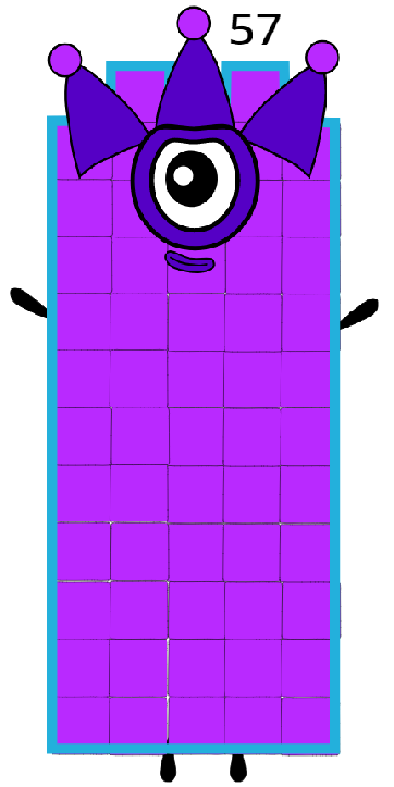 Fifty-Seven | Numberblocks Piratasthophe Wiki | Fandom Fifty-Seven | Numberblocks Piratasthophe Wiki | Fandom