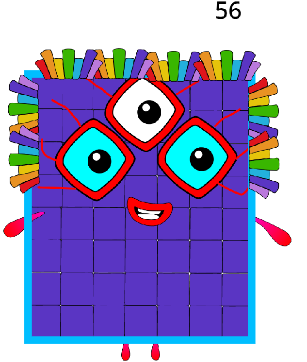 Fifty-Six | Numberblocks Piratasthophe Wiki | Fandom Fifty-Six | Numberblocks Piratasthophe Wiki | Fandom