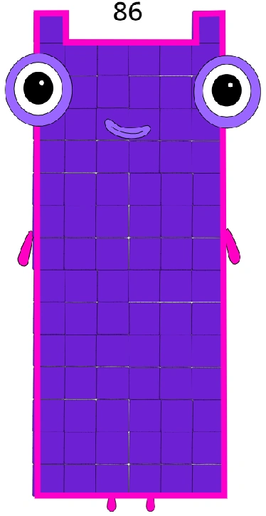 Eighty-Six | Numberblocks Piratasthophe Wiki | Fandom