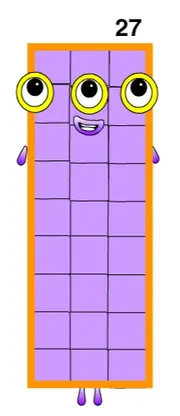 Twenty-Seven | Numberblocks Piratasthophe Wiki | Fandom