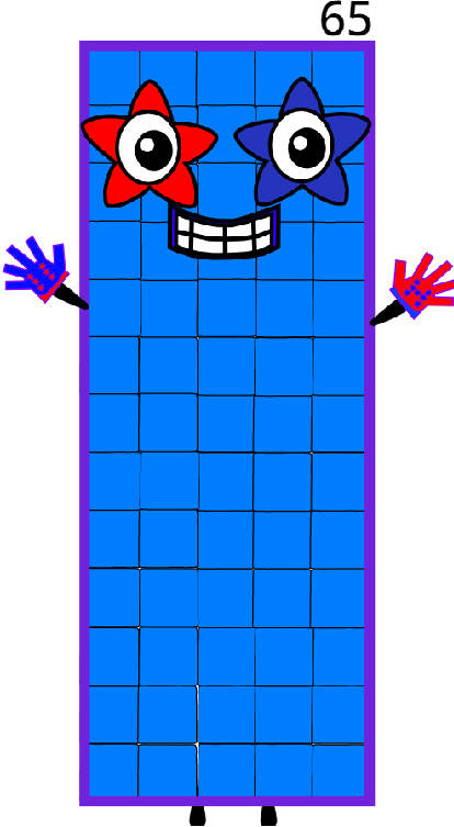 Sixty-Five | Numberblocks Piratasthophe Wiki | Fandom