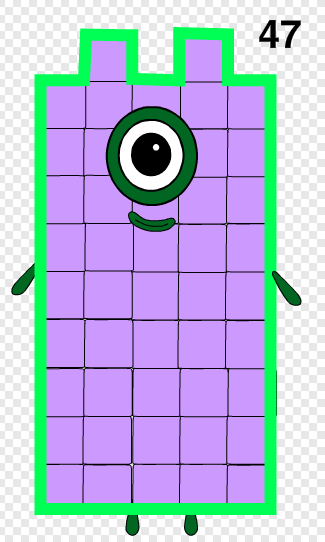 Forty-Seven | Numberblocks Piratasthophe Wiki | Fandom