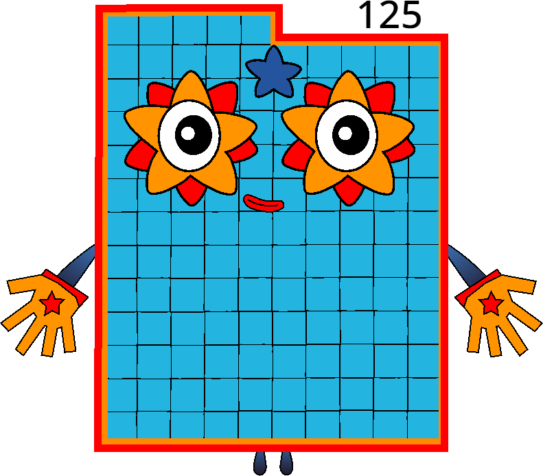 One-Hundred-Twenty-Five | Numberblocks Piratasthophe Wiki | Fandom