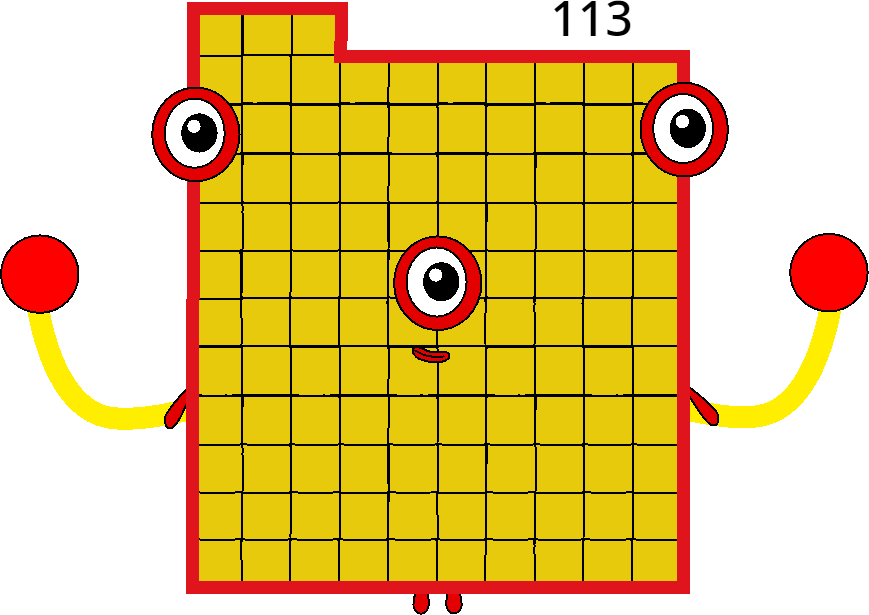 One-Hundred-Thirteen | Numberblocks Piratasthophe Wiki | Fandom