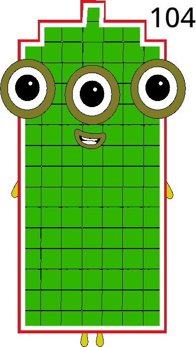 One-Hundred-Four | Numberblocks Piratasthophe Wiki | Fandom One-Hundred-Four | Numberblocks Piratasthophe Wiki | Fandom