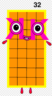 Thirty-Two | Numberblocks Piratasthophe Wiki | Fandom