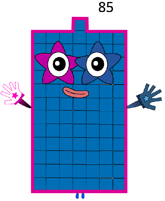Eighty-Five | Numberblocks Piratasthophe Wiki | Fandom