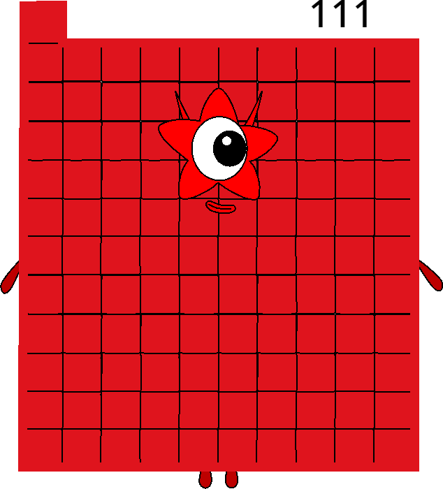 One-Hundred-Eleven | Numberblocks Piratasthophe Wiki | Fandom