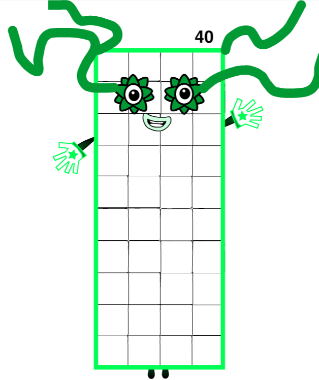 Forty | Numberblocks Piratasthophe Wiki | Fandom Forty | Numberblocks Piratasthophe Wiki | Fandom