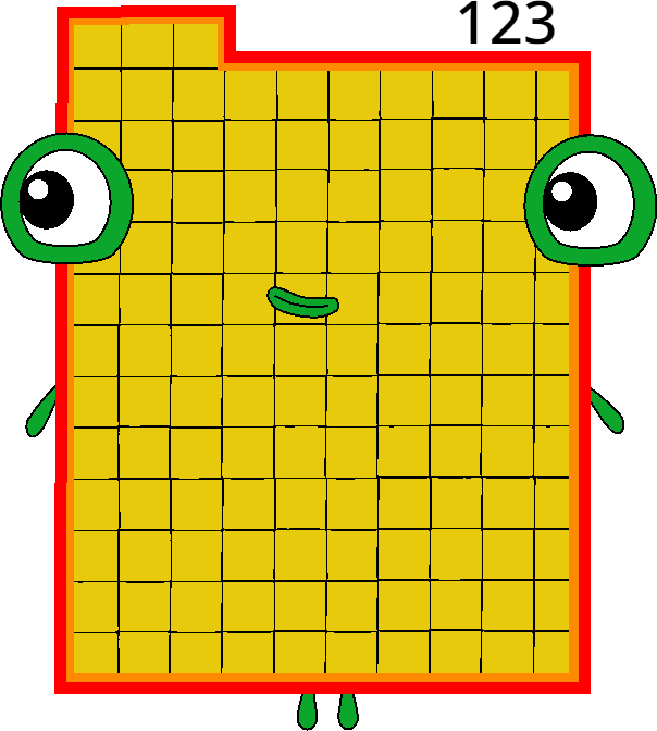 One-Hundred-Twenty-Three | Numberblocks Piratasthophe Wiki | Fandom