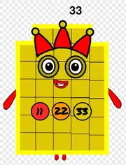 Thirty-Three | Numberblocks Piratasthophe Wiki | Fandom