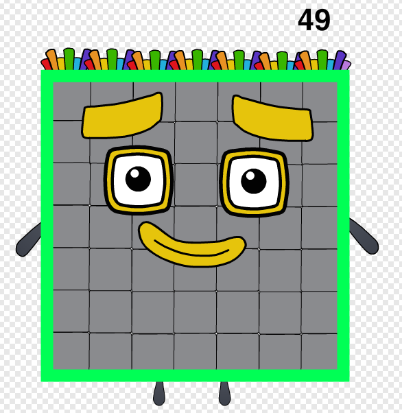 Forty-Nine | Numberblocks Piratasthophe Wiki | Fandom