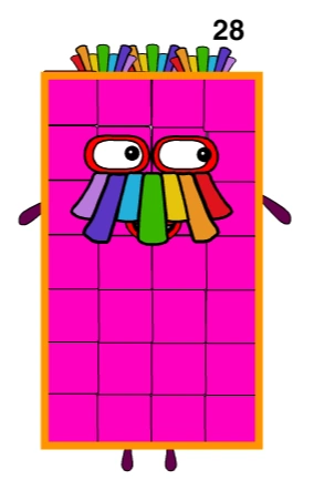 Twenty-Eight | Numberblocks Piratasthophe Wiki | Fandom