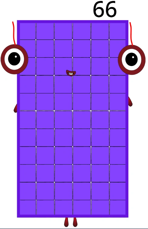 Sixty-Six | Numberblocks Piratasthophe Wiki | Fandom