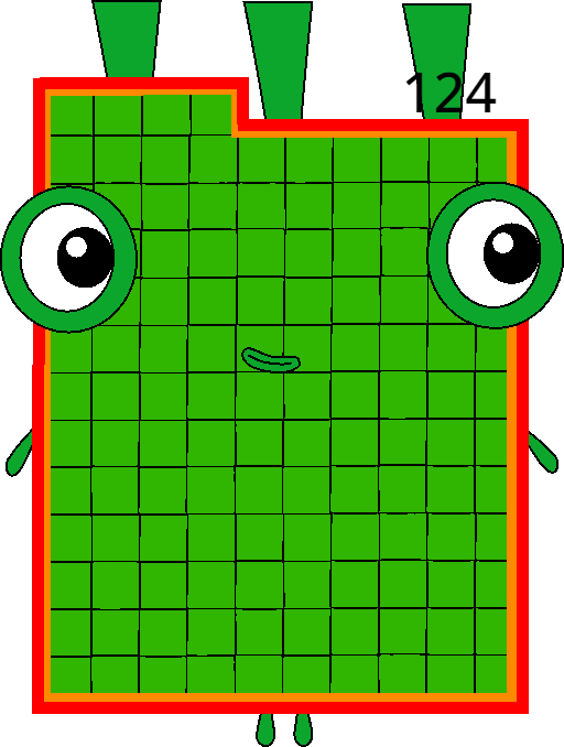 One Hundred Twenty Four Numberblocks Piratasthophe Wiki Fandom