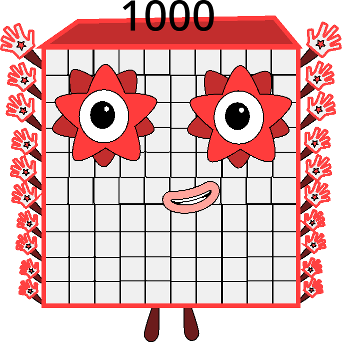 One-Thousand | Numberblocks Piratasthophe Wiki | Fandom
