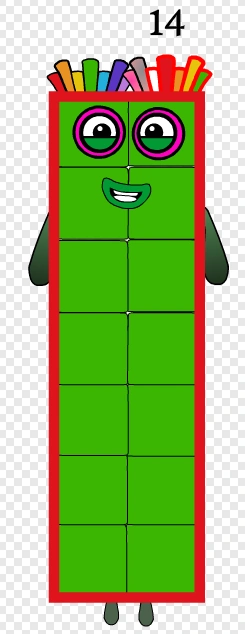 Fourteen | Numberblocks Piratasthophe Wiki | Fandom Fourteen | Numberblocks Piratasthophe Wiki | Fandom