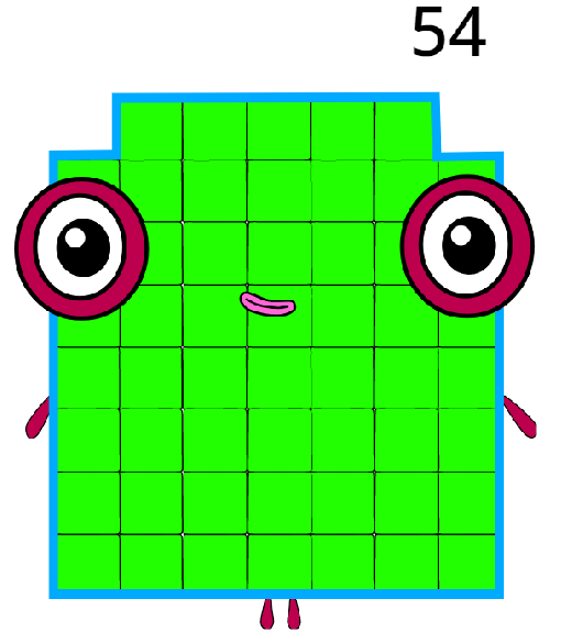 Fifty-Four | Numberblocks Piratasthophe Wiki | Fandom Fifty-Four | Numberblocks Piratasthophe Wiki | Fandom