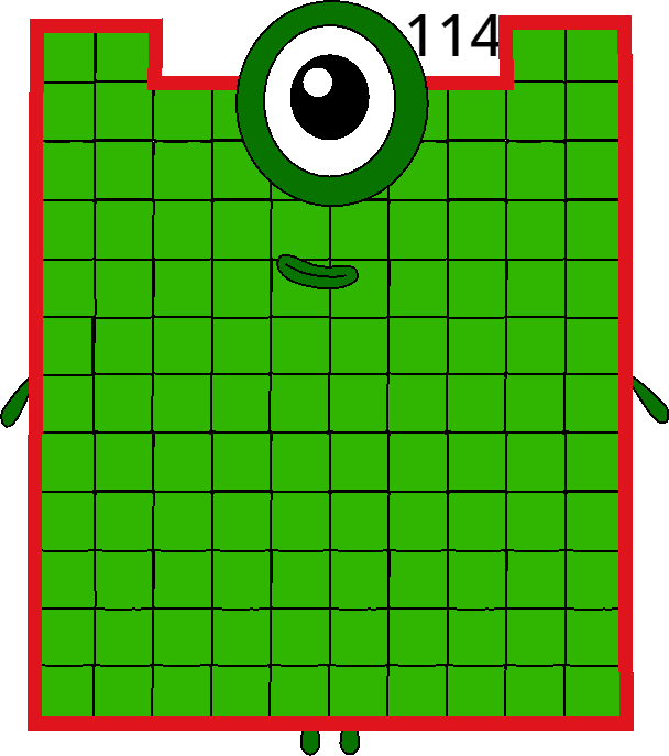 One-Hundred-Fourteen | Numberblocks Piratasthophe Wiki | Fandom One-Hundred-Fourteen | Numberblocks Piratasthophe Wiki | Fandom