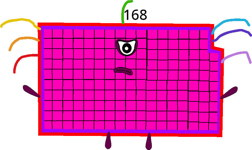 168 | Numberblocks Piratasthophe Wiki | Fandom