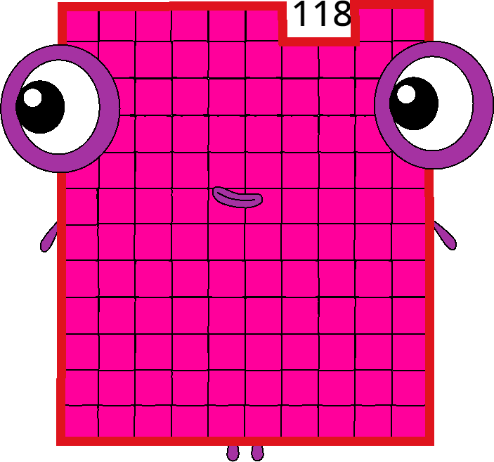 One-Hundred-Eighteen | Numberblocks Piratasthophe Wiki | Fandom