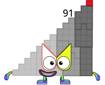 Ninety-One (Ryan Ho) | Numberblocks Scratch Wiki | Fandom