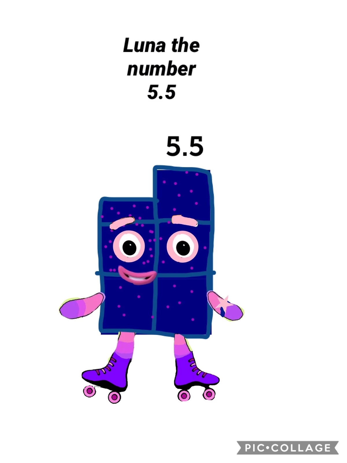 User blog:Animaljamrock123/Numberblocks 5.5 (aka.luna) | Numberblocks ...