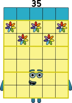 Thirty-Five | Numberblocks Season 8 to 1000000 Wiki | Fandom