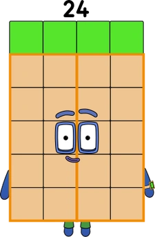 Twenty-Four | Numberblocks Season 8 to 1000000 Wiki | Fandom