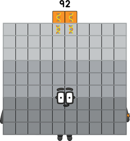 Ninety-Two | Numberblocks Season 8 to 1000000 Wiki | Fandom