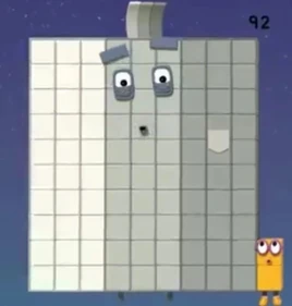 Ninety-Two | Numberblocks Season 8 to 1000000 Wiki | Fandom